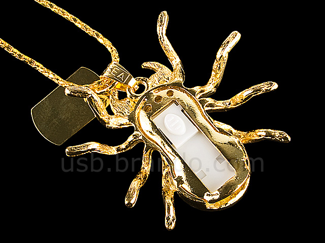 USB Jewel Spider Necklace Flash Drive II