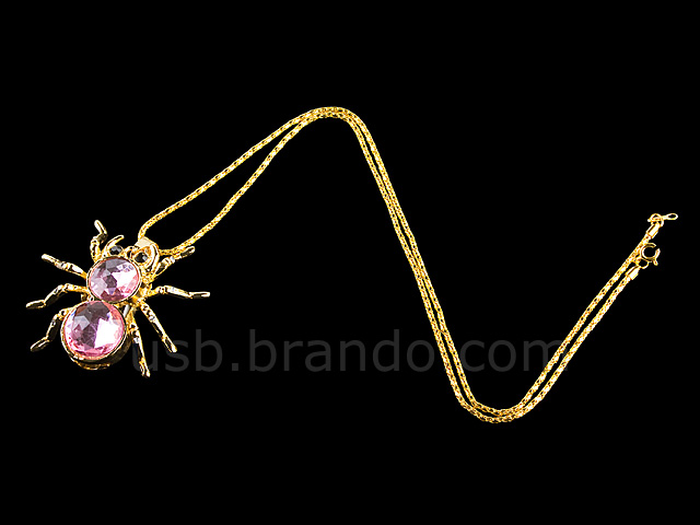 USB Jewel Spider Necklace Flash Drive II