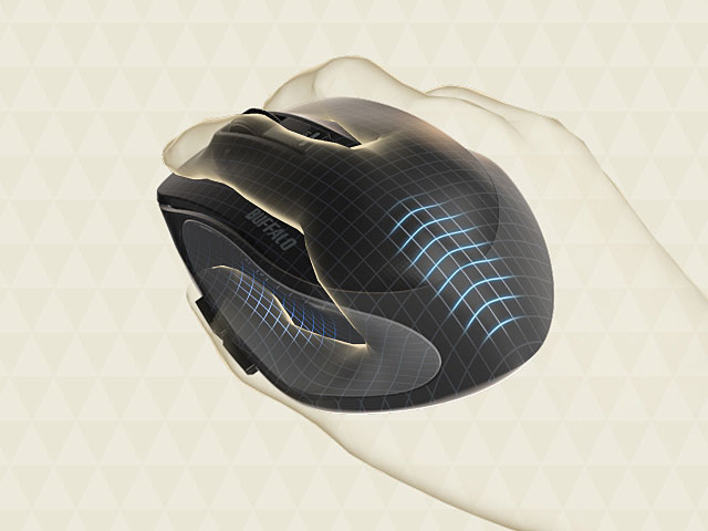 Buffalo Premium Fit USB Silent Mouse