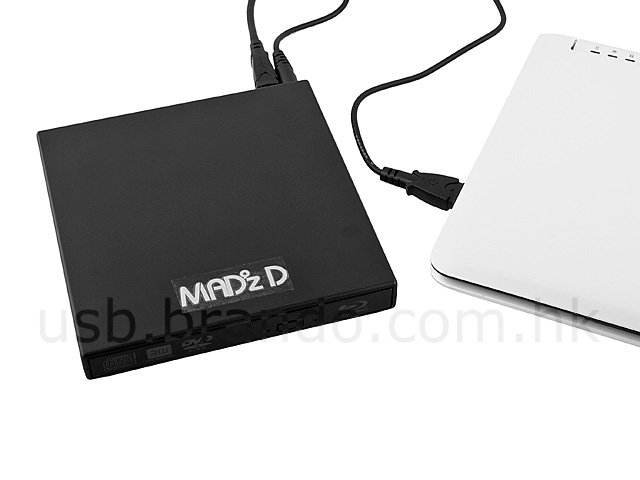 Mad'z D Portable Blu-Ray + DVD Multi Drive